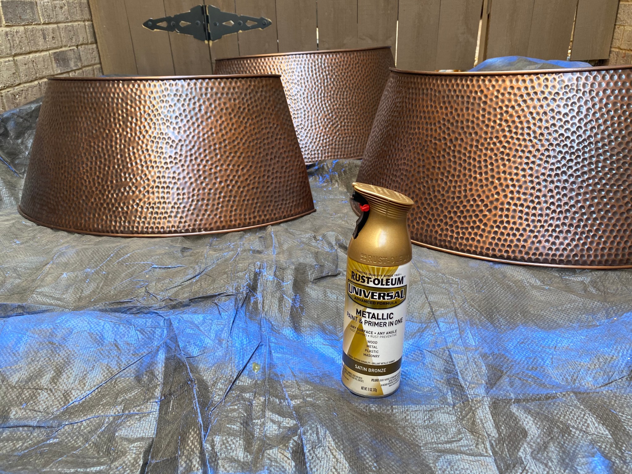 THREE DIY DESIGNER CHRISTMAS DUPES YOU CAN DO WITH GOLD SPRAY PAINT ...