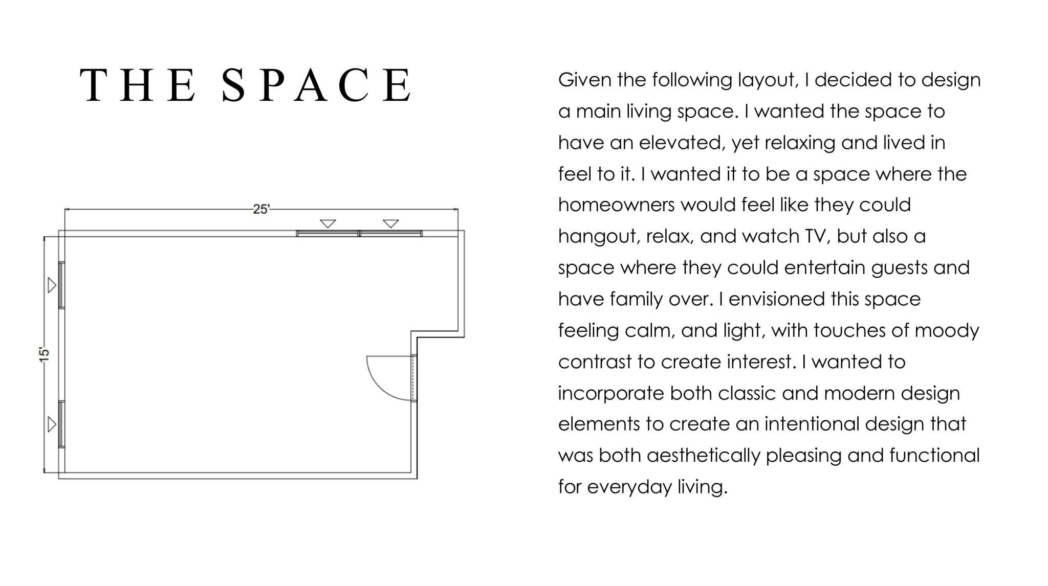 INTERIOR DESIGN FUNDAMENTALS FINAL PROJECT – Stay Home Style