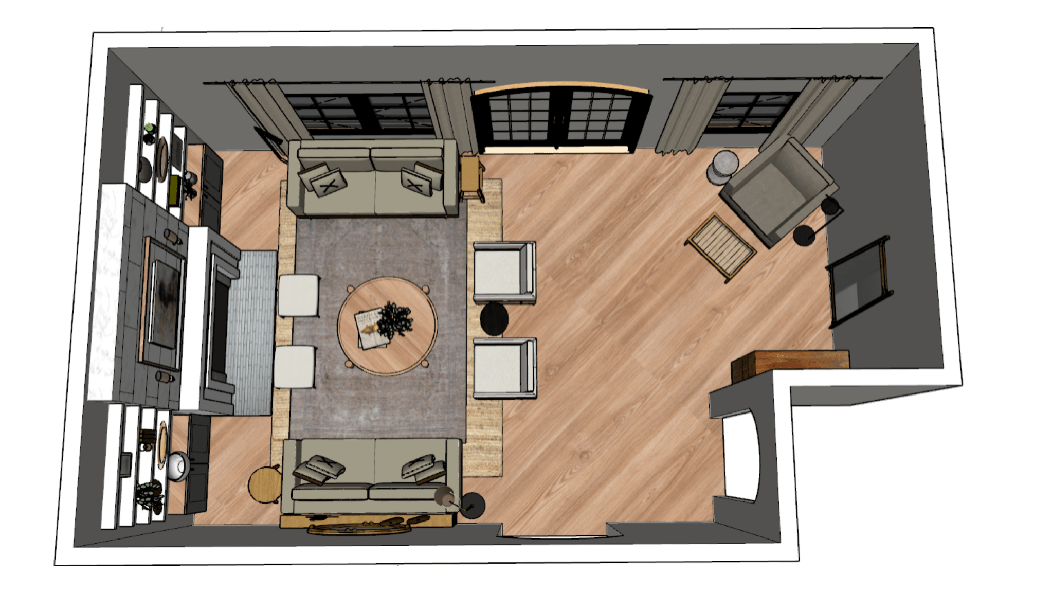 INTERIOR DESIGN FUNDAMENTALS FINAL PROJECT – Stay Home Style
