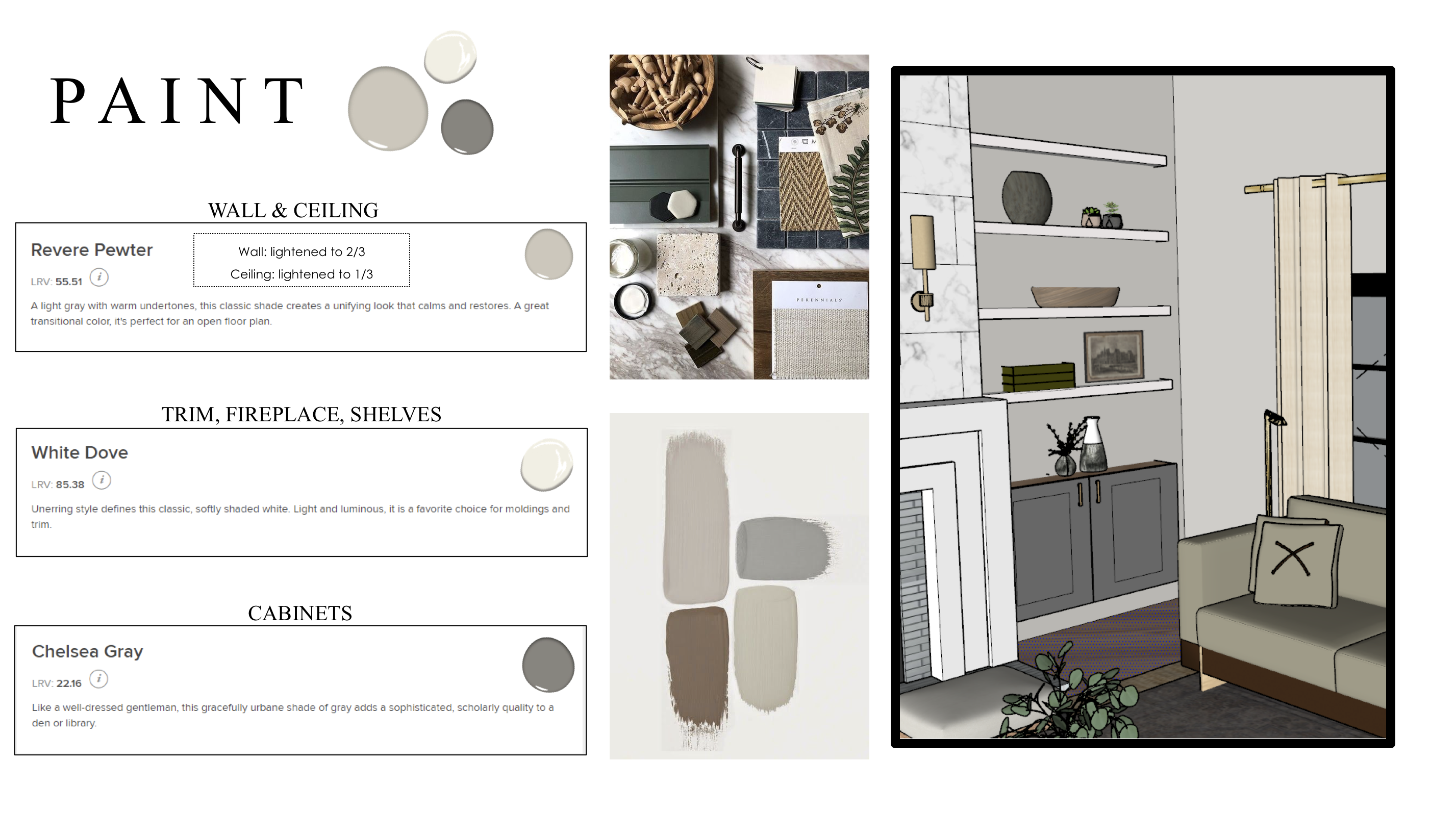 INTERIOR DESIGN FUNDAMENTALS FINAL PROJECT – Stay Home Style