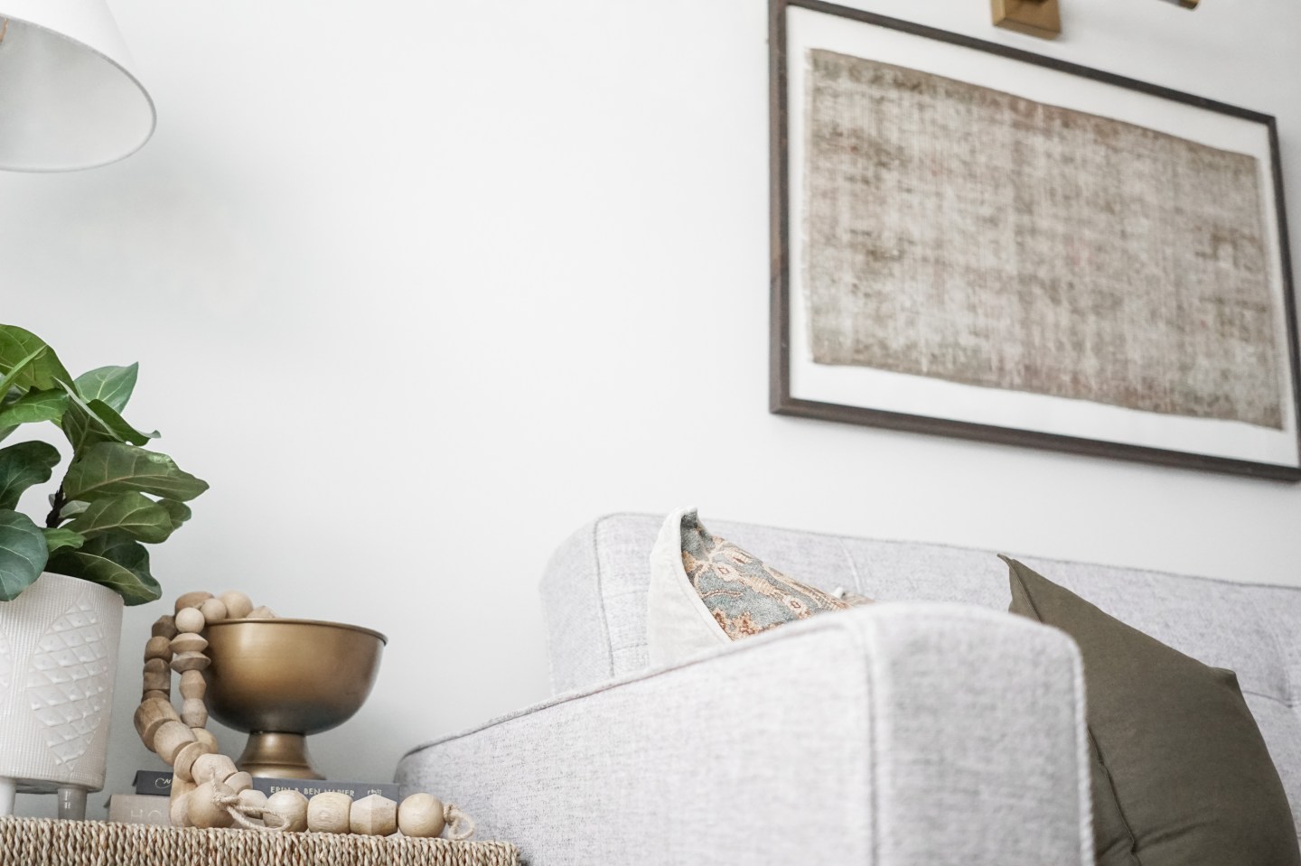 FRAMED VINTAGE RUG : AN EASY & AFFORDABLE DIY – Stay Home Style