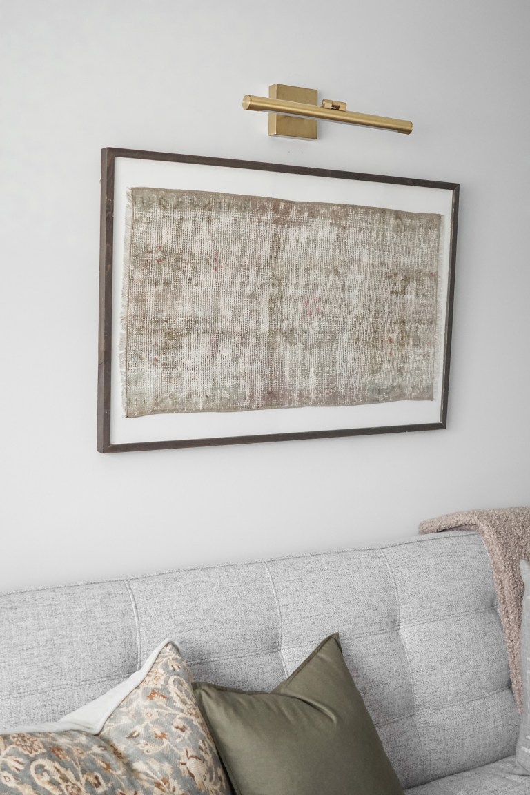 FRAMED VINTAGE RUG : AN EASY & AFFORDABLE DIY – Stay Home Style